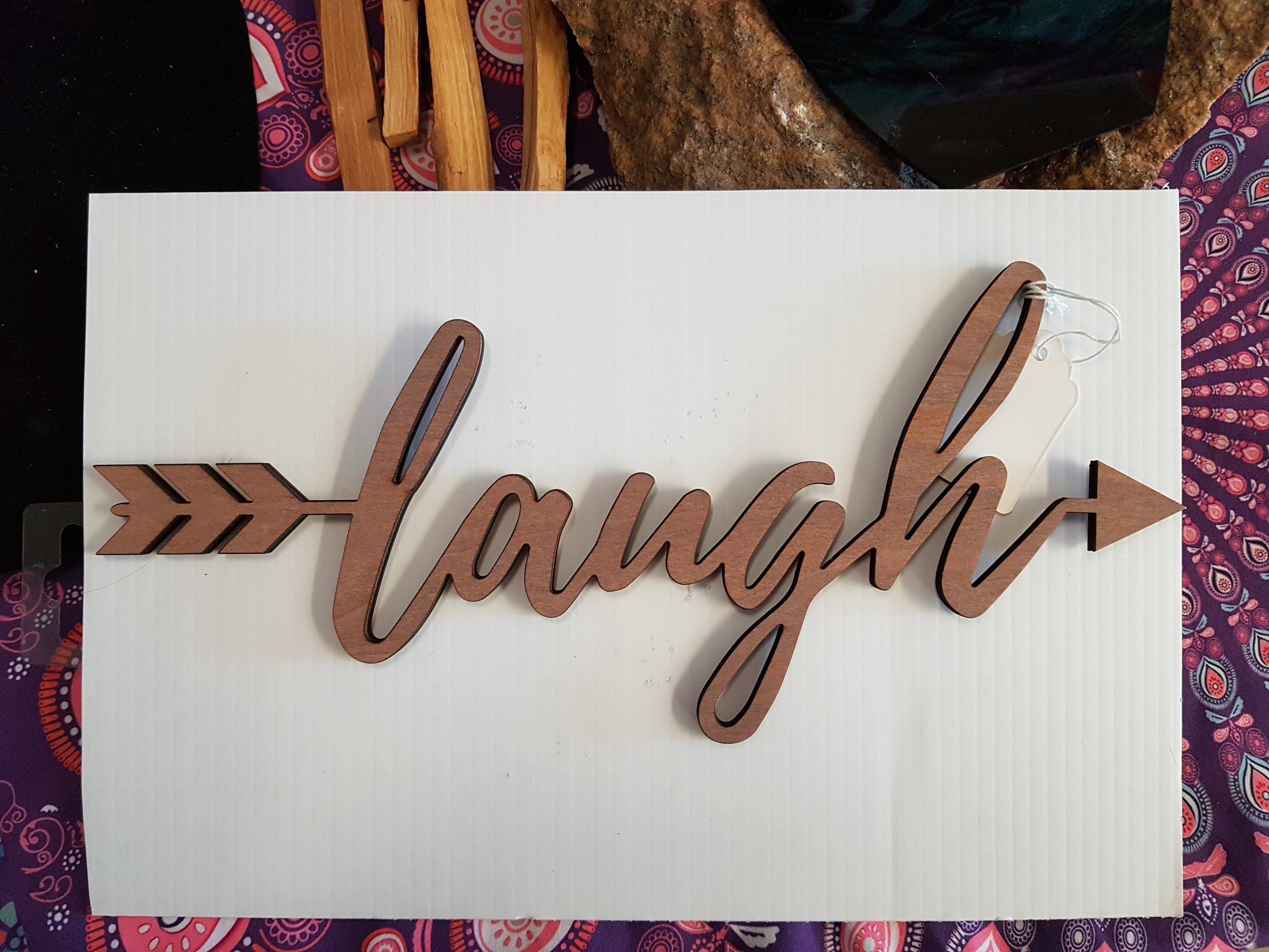 Laugh Wall Decor – Lady Di's Healing Elements
