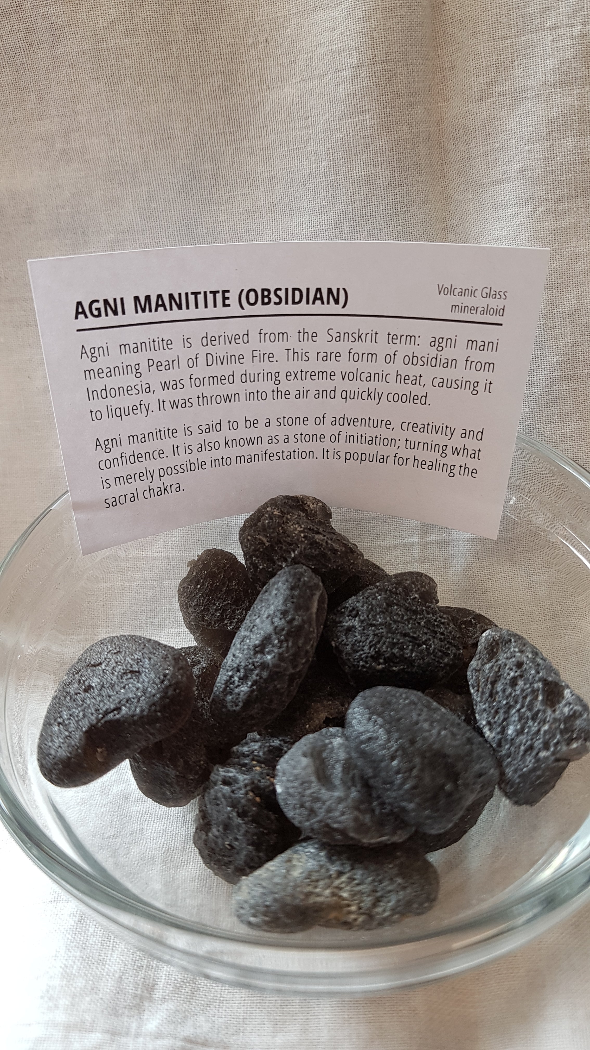 Agni Manitite Stone – Lady Di's Healing Elements