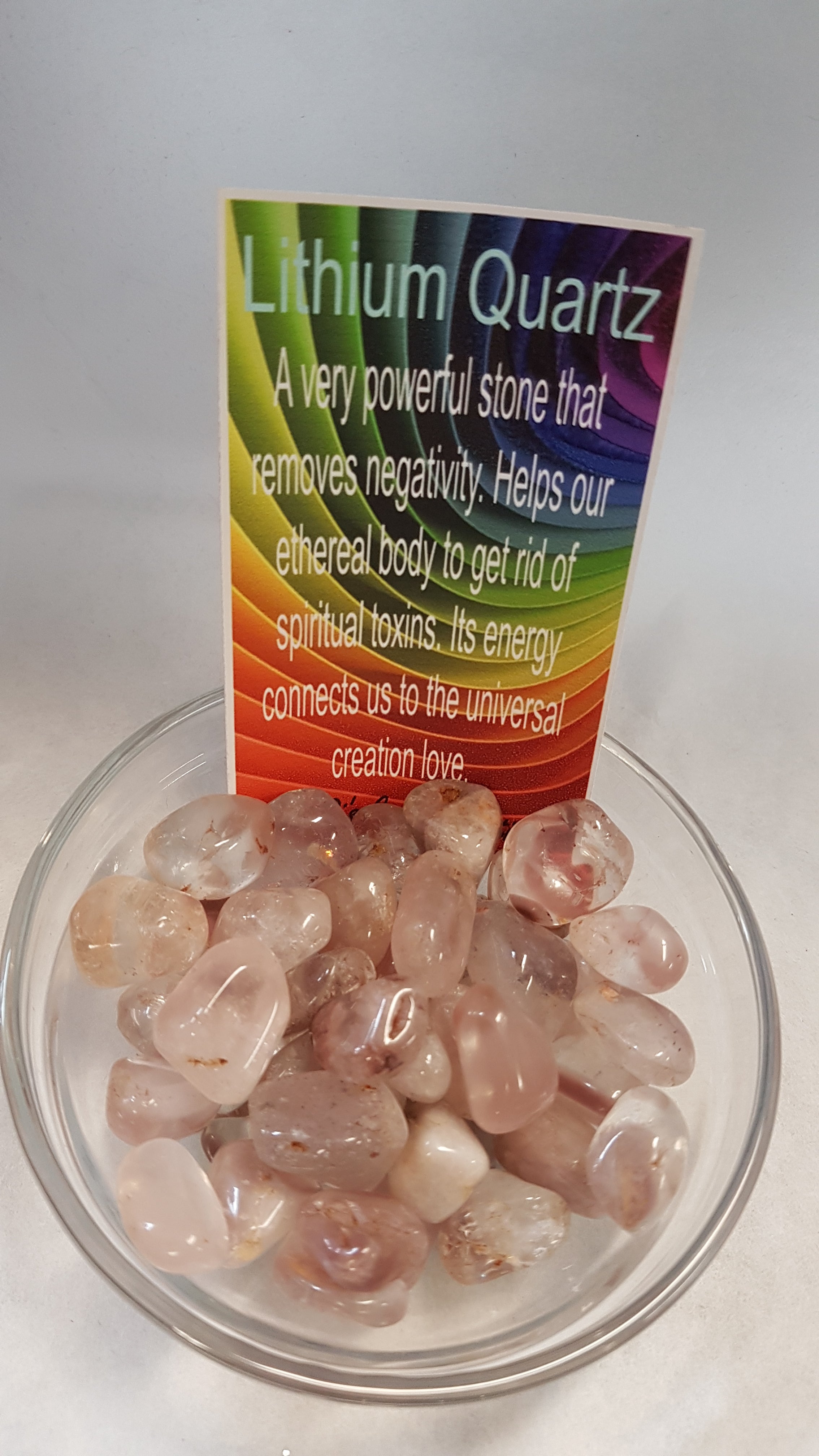 Lithium Quartz Tumbled Stones – Lady Di's Healing Elements