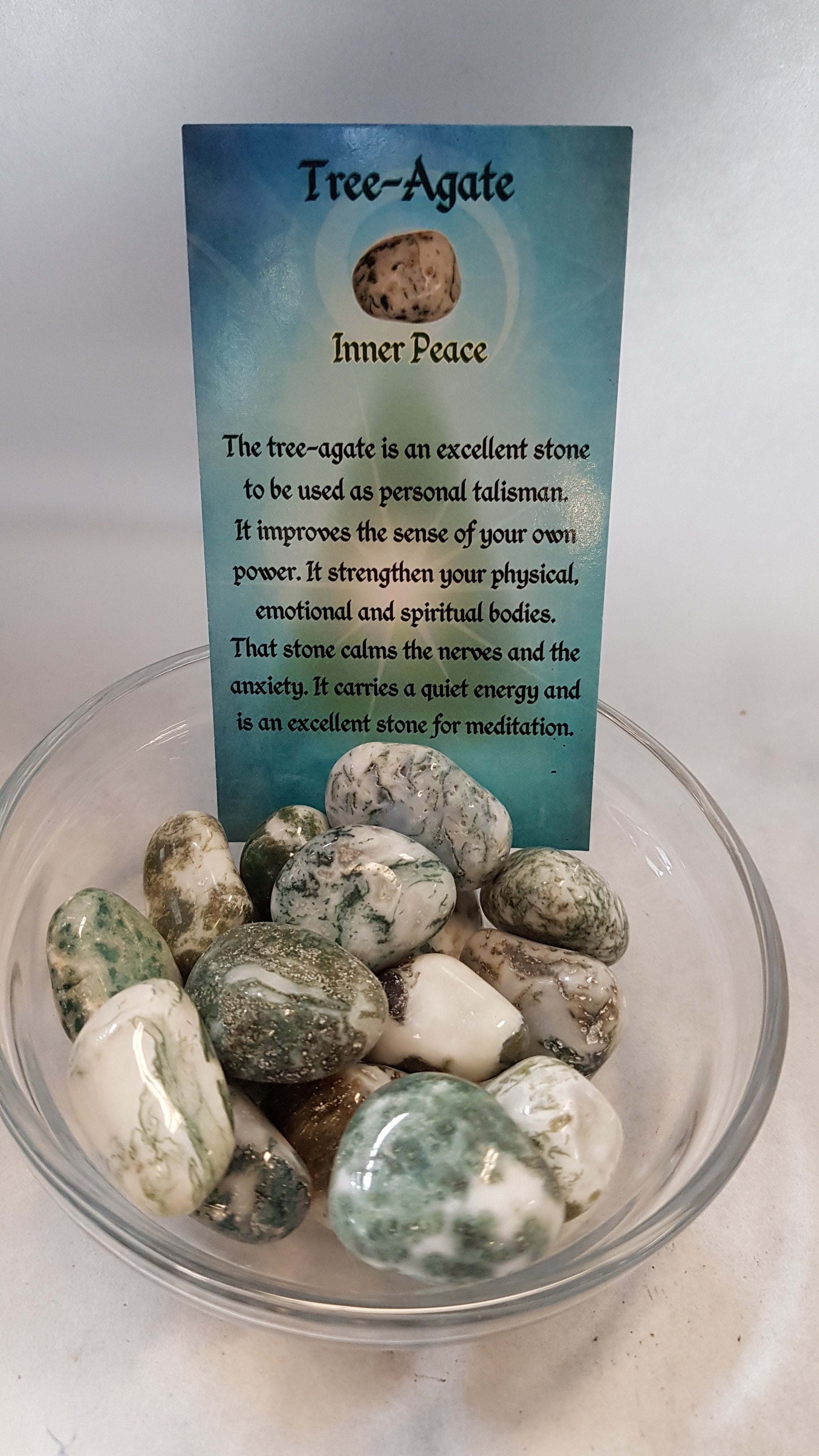 Tree Agate Tumbled Stones – Lady Di's Healing Elements