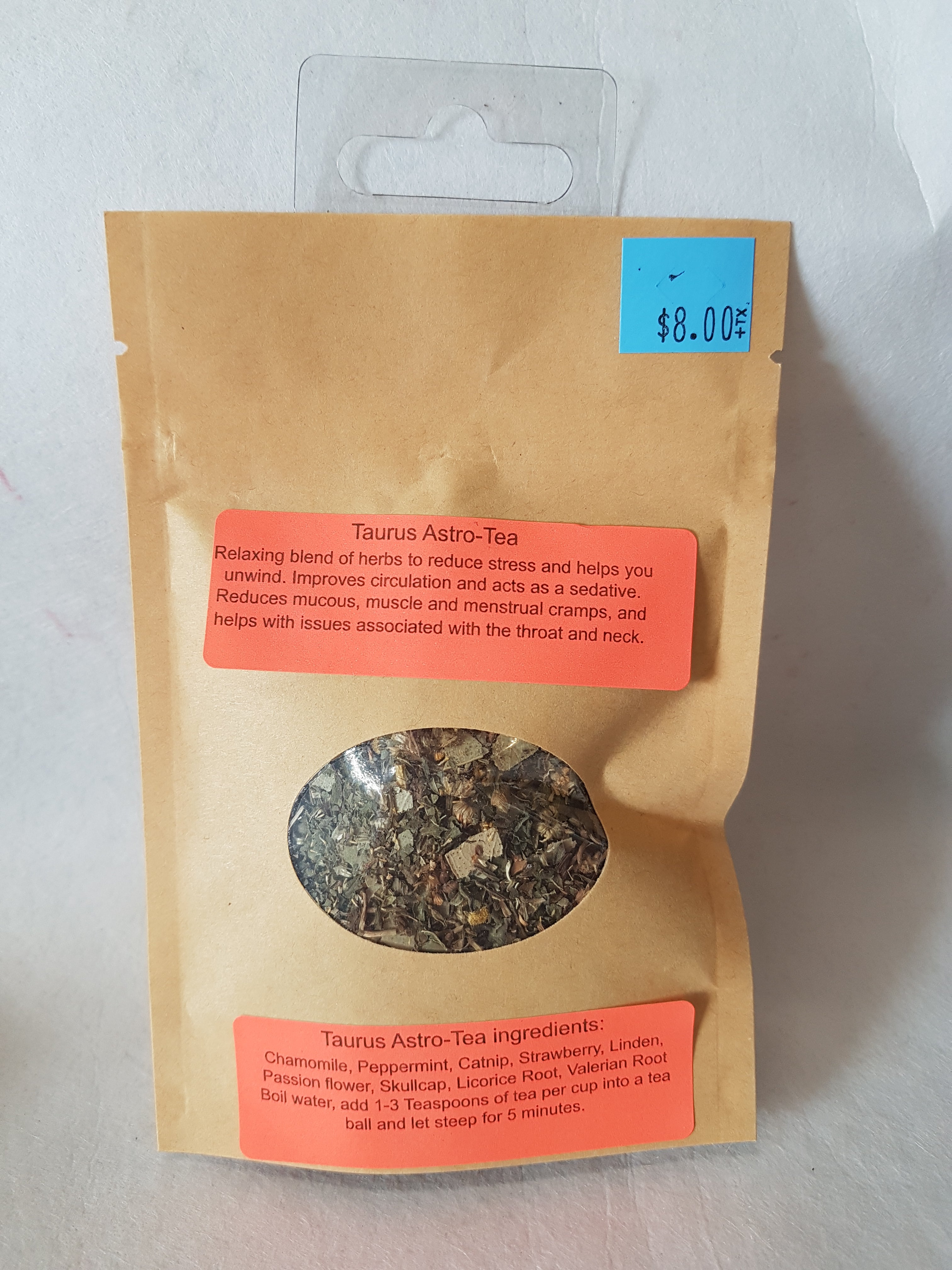 Taurus Tea – Lady Di's Healing Elements